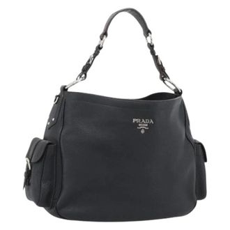 Prada Sac bandouli&egrave;re vintage doccasion - Femme - Pre-owned - Noir - Taille: ONE Size