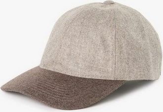 Varsity Casquette à visière incurvée en laine