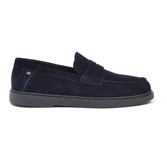 Baldinini Mocassins en Daim - Homme - Chaussures - Bleu - Taille: 40 EU
