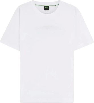 HUGO BOSS Homme, Tops, Blanc, Taille: L T-shirt Boss