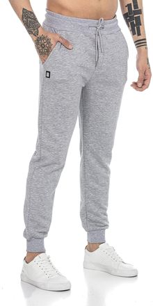 Red Bridge Premium Jogginghose Bequeme Sweatpants mit Kordelzug Freizeit und Sporthose Grau XXL
