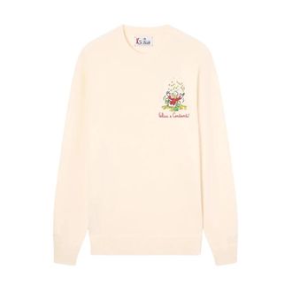 MC2 Saint Barth Heron Light Rundhals-Pullover - - Knitwear - Herren - Beige - L