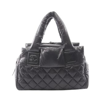Chanel Sac &agrave; main vintage en nylon Pre-owned - Femme - Pre-owned - Noir - Taille: ONE Size