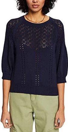 Esprit 033cc1i309 Sweater, Bleu Marine, M Femme