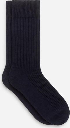 Arket Gerippte Socken Aus Supima-Baumwolle -Blau