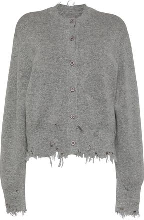 JNBY Klassischer Cropped-Cardigan - Grau