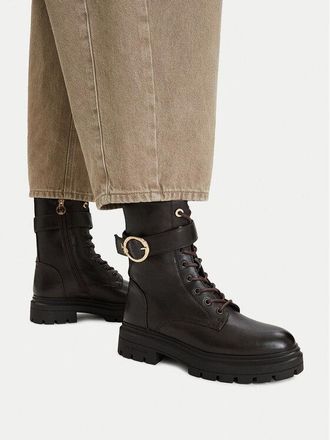 U.S.Polo Association Schn&uuml;rstiefeletten EO-SVETA002W/GY1 Braun