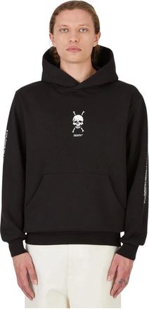 DEATH Cigarettes Homme, Sweatshirts et sweats &agrave; capuche, Noir, Taille: M Death Hooded SweaT-shirt