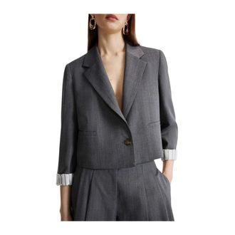 Marella Mlsghiro Blazer - - Jackets - Damen - Grau - XS