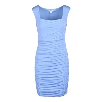 Guess Femme, Robes, Bleu, Taille: 40 FR Tubino en Jersey