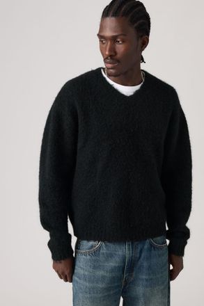 Levi's Pull Col V Miles - Homme - Noir / Jet Black - XL