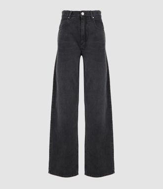 Isabel Marant Pantalon Joanny Faded Black