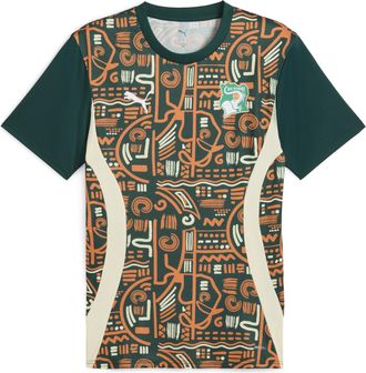 Puma Maillot davant match C&ocirc;te dIvoire 2025 Homme, Accessoires, Vert, XS
