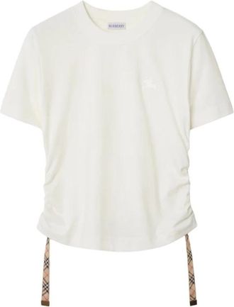 Burberry Festival T-shirt - - Tops - Damen - Wei&szlig; - S