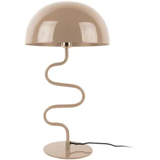 Present Time Lampe de table champignon twist, en m&eacute;tal, hauteur 54 cm