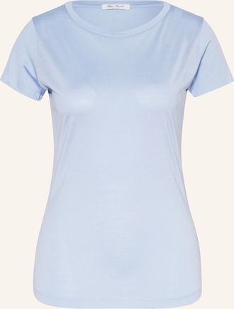 Stefan Brandt T-Shirt Aus Seide blau
