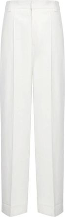 Dondup Femme, Pantalons, Blanc, Taille: 34 FR Seam Pantalons