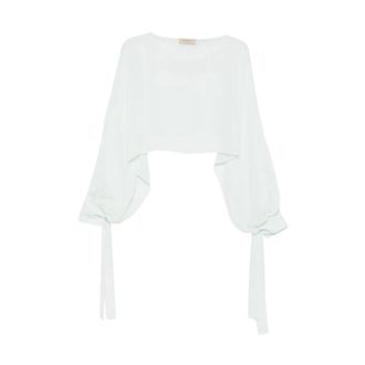 Twinset Femme, Blouses et Chemises, Bleu, Taille: 40 FR Blouse