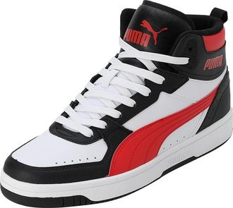 Puma PUMA Rebound Joy-Herren-Sneaker, Puma Weiß für alle Zeiten, Rot, PUMA Schwarz, 42.5 EU