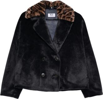Betta Corradi Mimi Kunstpelzjacke - - Jackets - Damen - Schwarzk - L