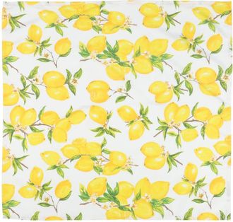 Milisten Tischdecke Sommerliche Früchte Zitronen Druck Klappbar Polyester Besteckständer Hochzeit Dekoration