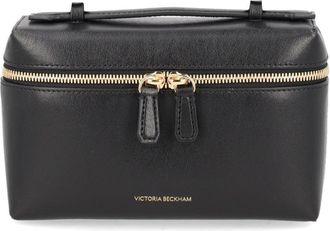 Victoria Beckham Womens Vanity Bag Black Leather Shoulder