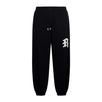 John Richmond Jogger mit Logo vorne - - Trousers - Damen - Schwarzk - S