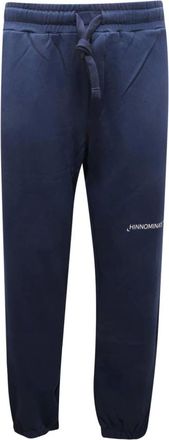 Hinnominate Hinnominate, Homme, Pantalons, Bleu, Taille: M Hnm182 Pantalon de surv&ecirc;tement avec imprim&eacute;
