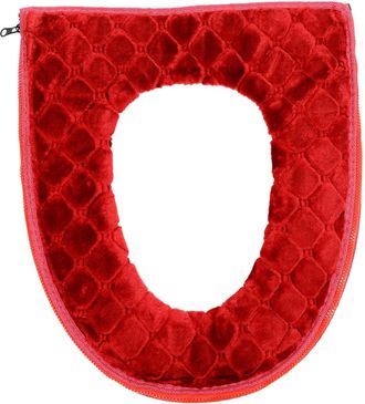 Garneck Gefütterte Dicke Wc-sitzauflage Mit Reißverschluss Weicher Waschbare Wiederverwendbare Und Ganzjährige Pufferauflage Für Toilettentypen Warm Und Platz