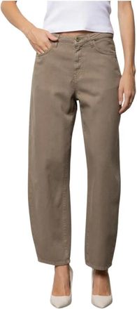 Kaos Kaos, Femme, Pantalons, Vert, Taille: W26 Sveva Balloon Wide Pantalons