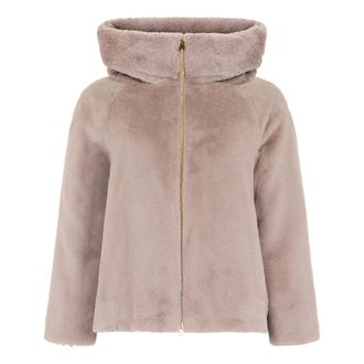 Herno Veste &agrave; capuche - Femme - Vestes - Beige - Taille: 36 FR