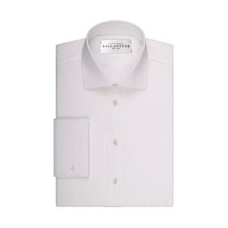 Ballantyne Homme, Chemises, Blanc, Taille: XL Chemise &agrave; col italien