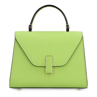 Valextra Kleine Handtasche mit Ledergriff - - Bags - Damen - Gr&uuml;n - ONE SIZE