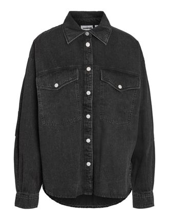 Noisy May Nmenza Rica Ls Oversi Shirt Mg011Bl Noos