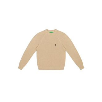 Garment Workshop Crewneck Strickware - - Knitwear - Herren - Beige - L