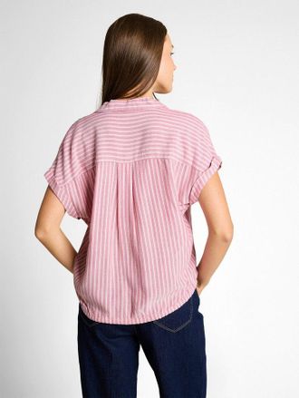 Tom Tailor Klassische Bluse mit Streifen Muster