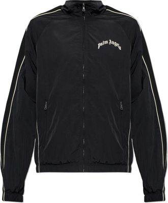 Palm Angels Logo Jacke - - Jackets - Herren - Schwarzk - XL