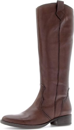 Gabor Damen Klassische Stiefel, Frauen Stiefel,uebergangsschuhe,lederstiefel,rei&szlig;verschluss,Boots,Winterstiefel,Teak (Effekt),41 EU / 7.5 UK