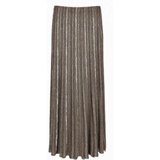 D.exterior Femme, Jupes, Brun, Taille: 42 FR Midi Skirt