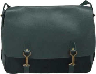 Louis Vuitton unisex, Pre-owned, Vert, Taille: ONE Size Sac bandouli&egrave;re en cuir Pre-owned