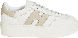 Hogan Damen, Schuhe, Beige, 38 1/2 EUGr&ouml;&szlig;e