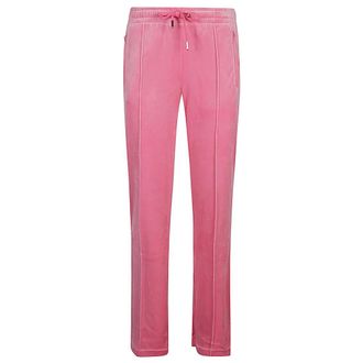 Juicy Couture Pink Logo Tracksuit Hose - - Trousers - Damen - Rosa - L