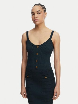 Guess Top W5YR10 Z0130 Gr&uuml;n Regular Fit