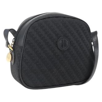 Gucci Pre-owned Vintage Canvas Schultertasche - - Pre-owned - Damen - Schwarzk - ONE SIZE