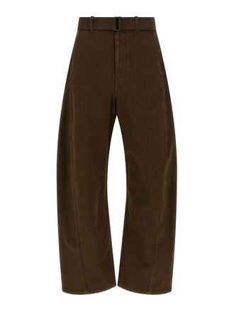 Christophe Lemaire Pantalons D&eacute;contract&eacute;s - Marron