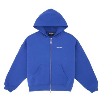 Worst Behavior Wrstbhvr, Femme, Sweatshirts et sweats &agrave; capuche, Bleu, Taille: 38 FR Diago V2 Hooded Zip Jacket