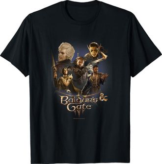 Dungeons & Dragons Baldurs Gate III Companions Group T-Shirt