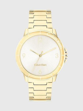 Calvin Klein Armbanduhr Mit Linearem Zifferblatt - Gold - Damen - Einheitsgr&ouml;&szlig;e