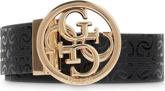 Guess G&uuml;rtel Idra Reversible Belt W90 Black Multi schwarz beere k&uuml;rzbar wendbar