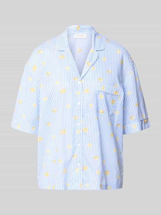 Christian Berg Pyjama-Oberteil im Allover-Look